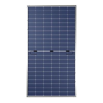 550W 72 células Mbb paneles solares bifaciales de doble vidrio Topcon ...